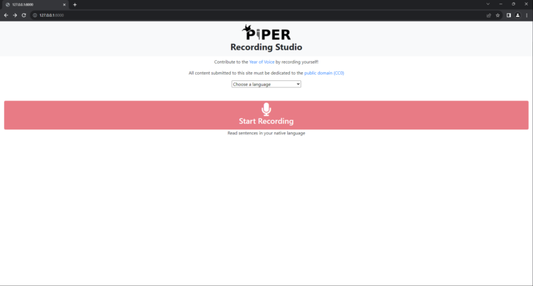 How to Create a Custom Piper TTS Voice - ssamjh